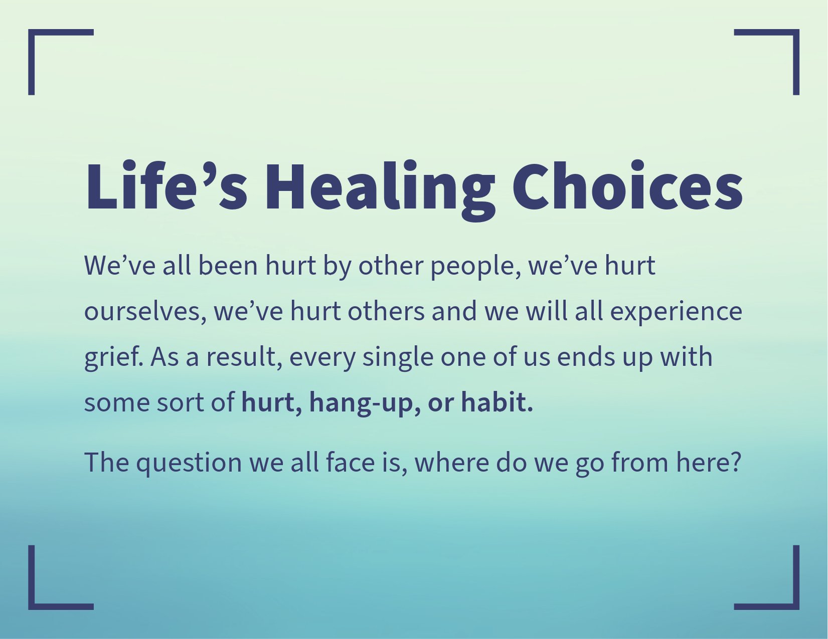 Celebrate Recovery – Creekside Church